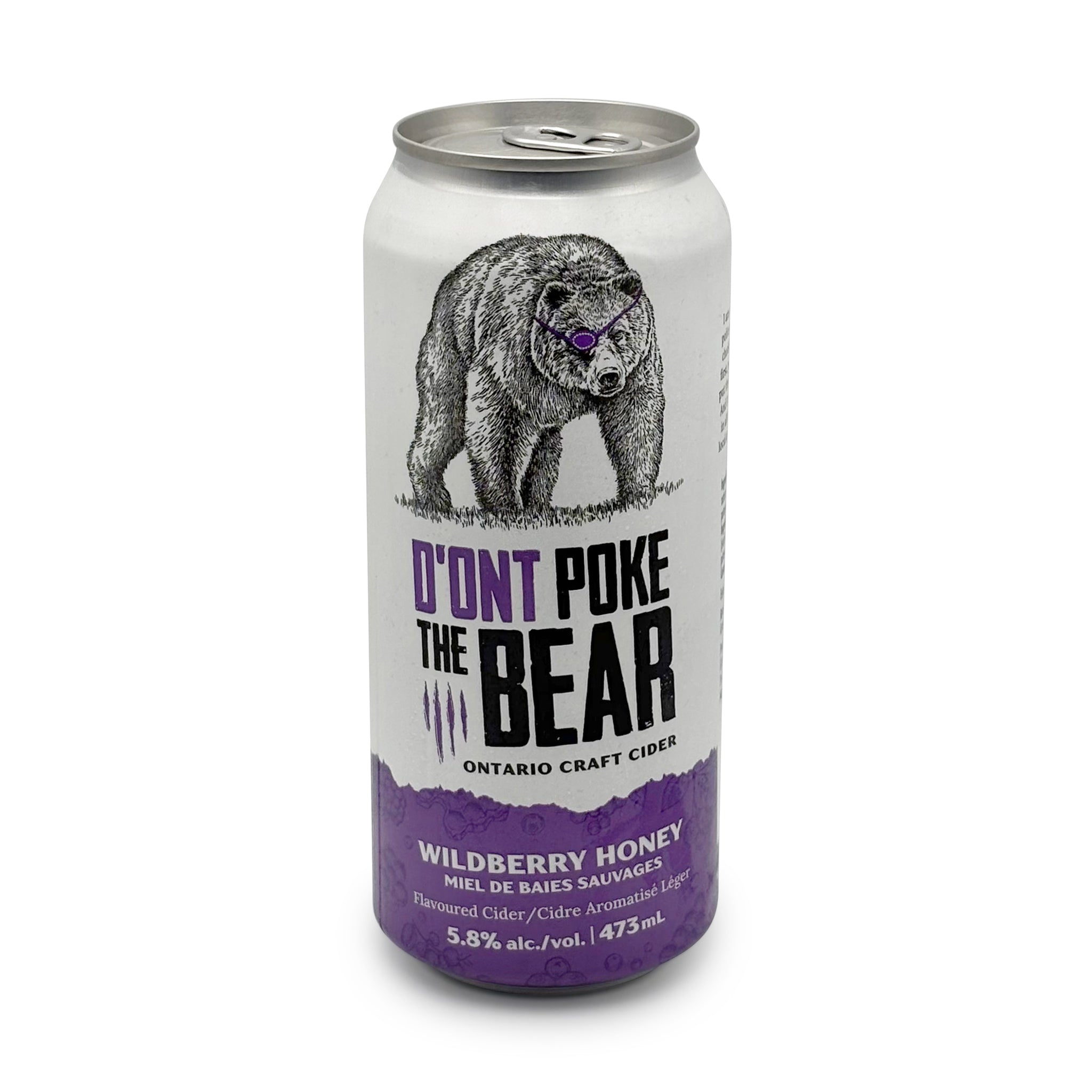 Don't Poke The Bear Wildberry Honey Cider - Ciders (Niagara-On-The-Lak ...